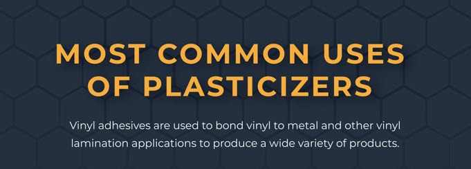 Most Common Uses of Plasticizers Infographic - Unichem